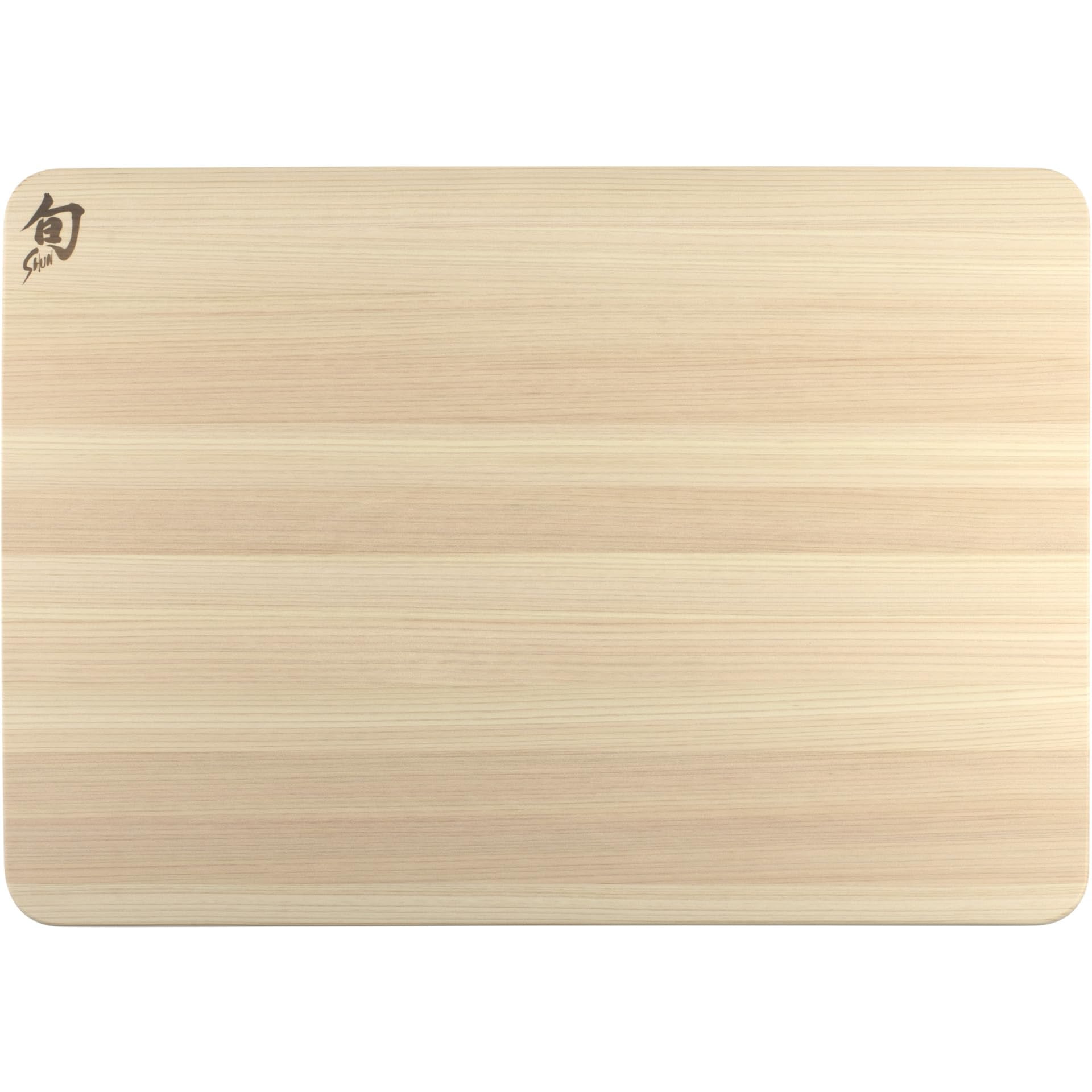 Shun Cutlery Extra Large Hinoki Cutting Board, 20" x 14" XL Wooden ...