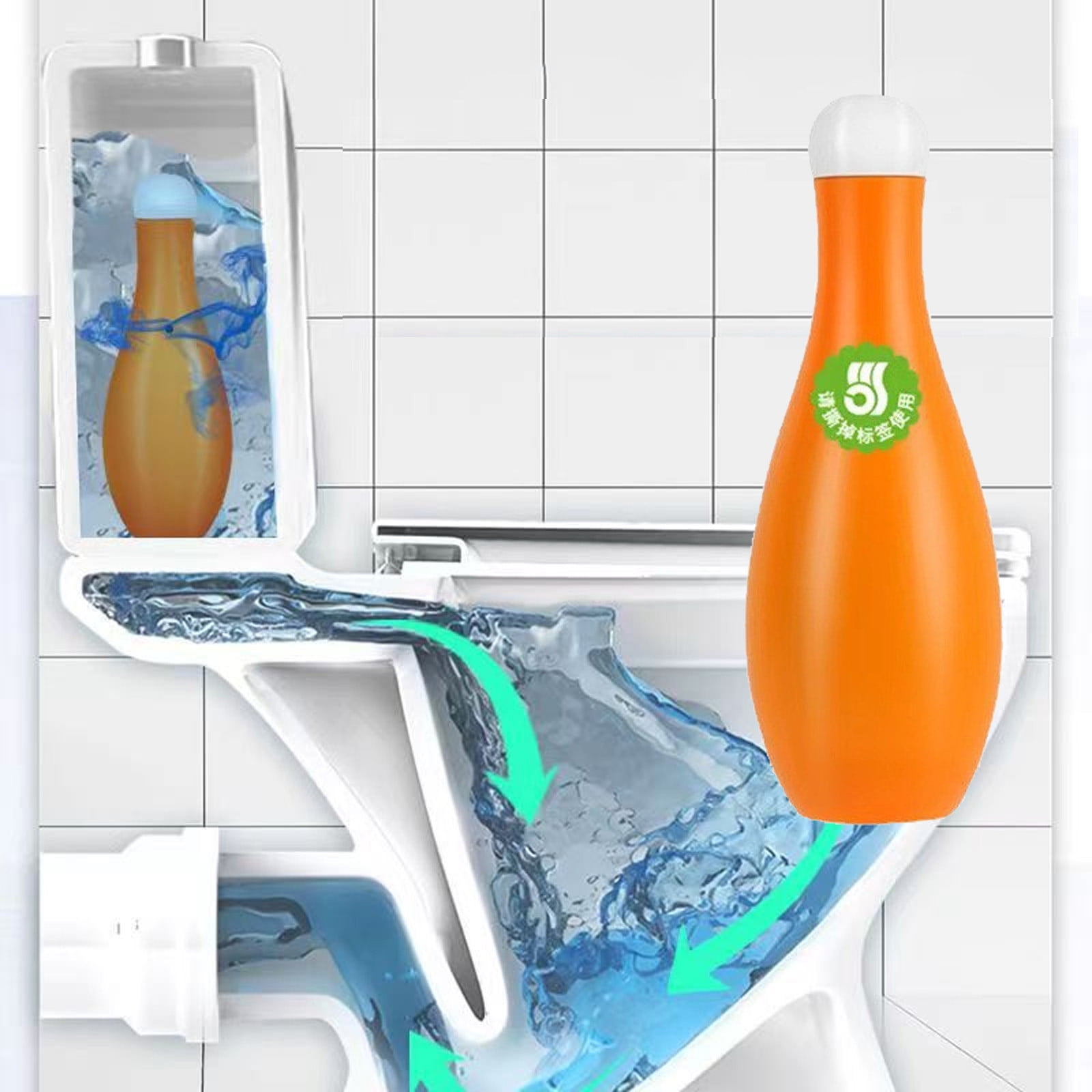 ShunRuiPi Blue Bubble Toilet Bowl Cleaner, Automatic Long-Lasting ...