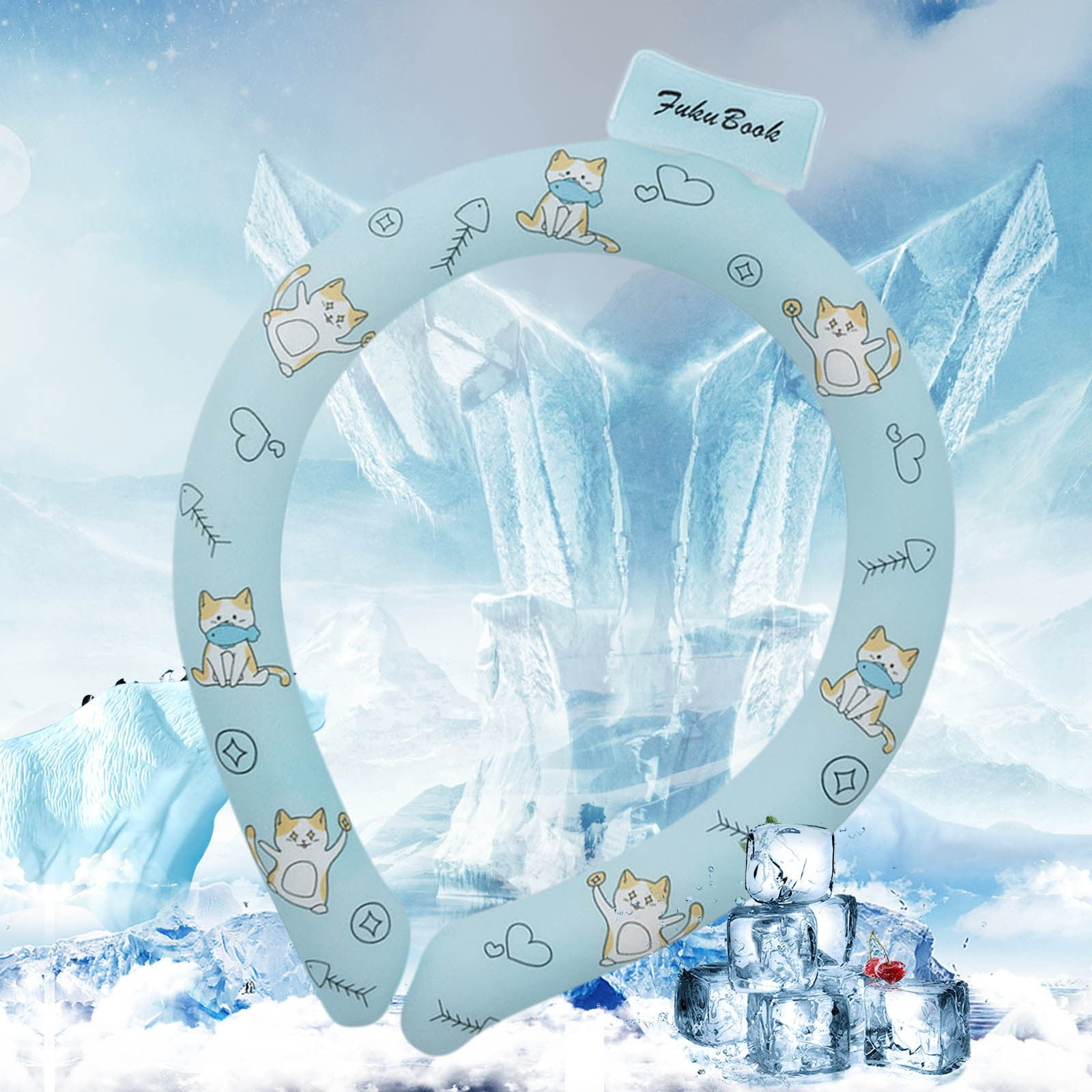 ShunRuiPi Cool Collar for Refreshing and Refreshing Outdoor Exercise ...