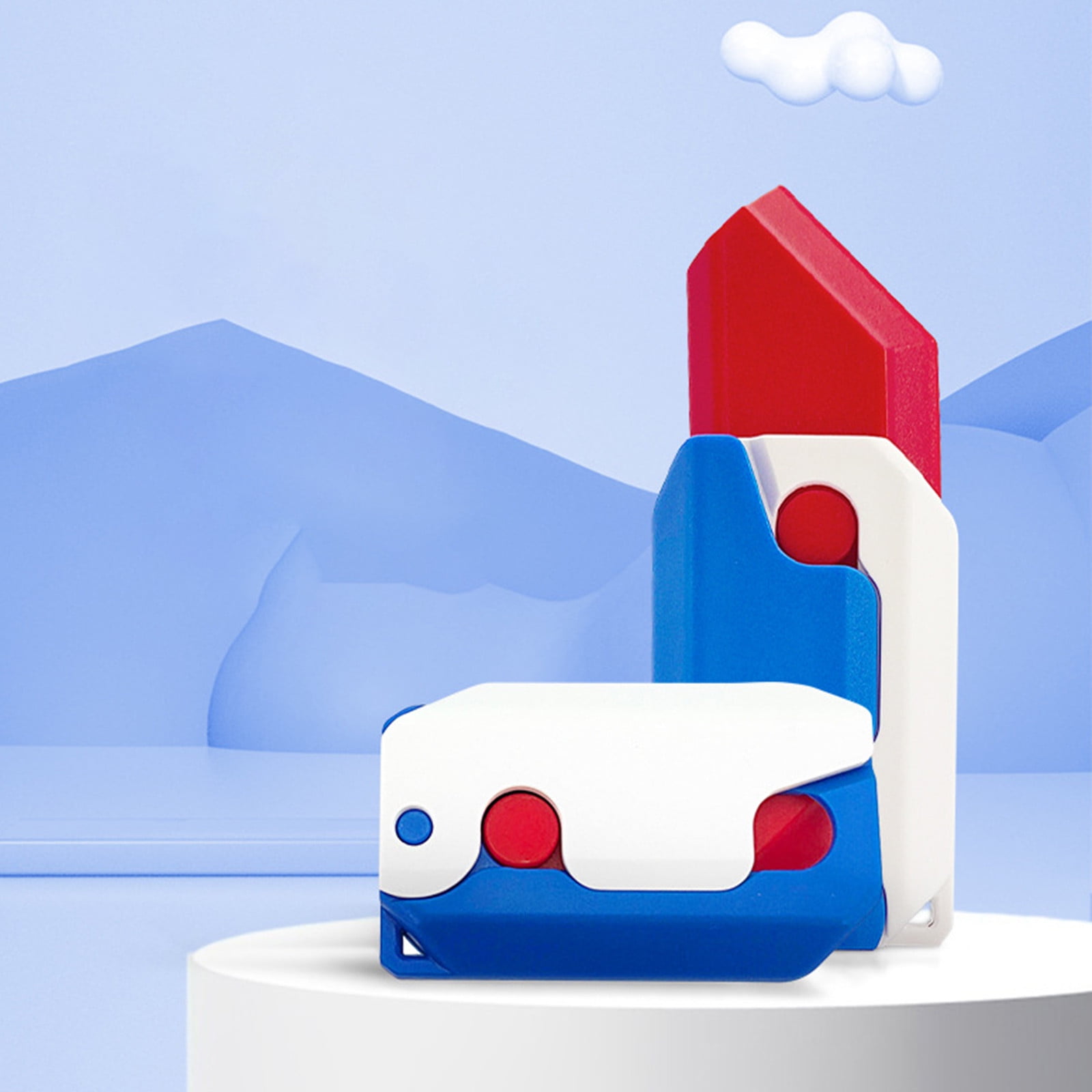 ShunRuiPi Printing Gravity Knife Radish Knife Decompression Toy ...