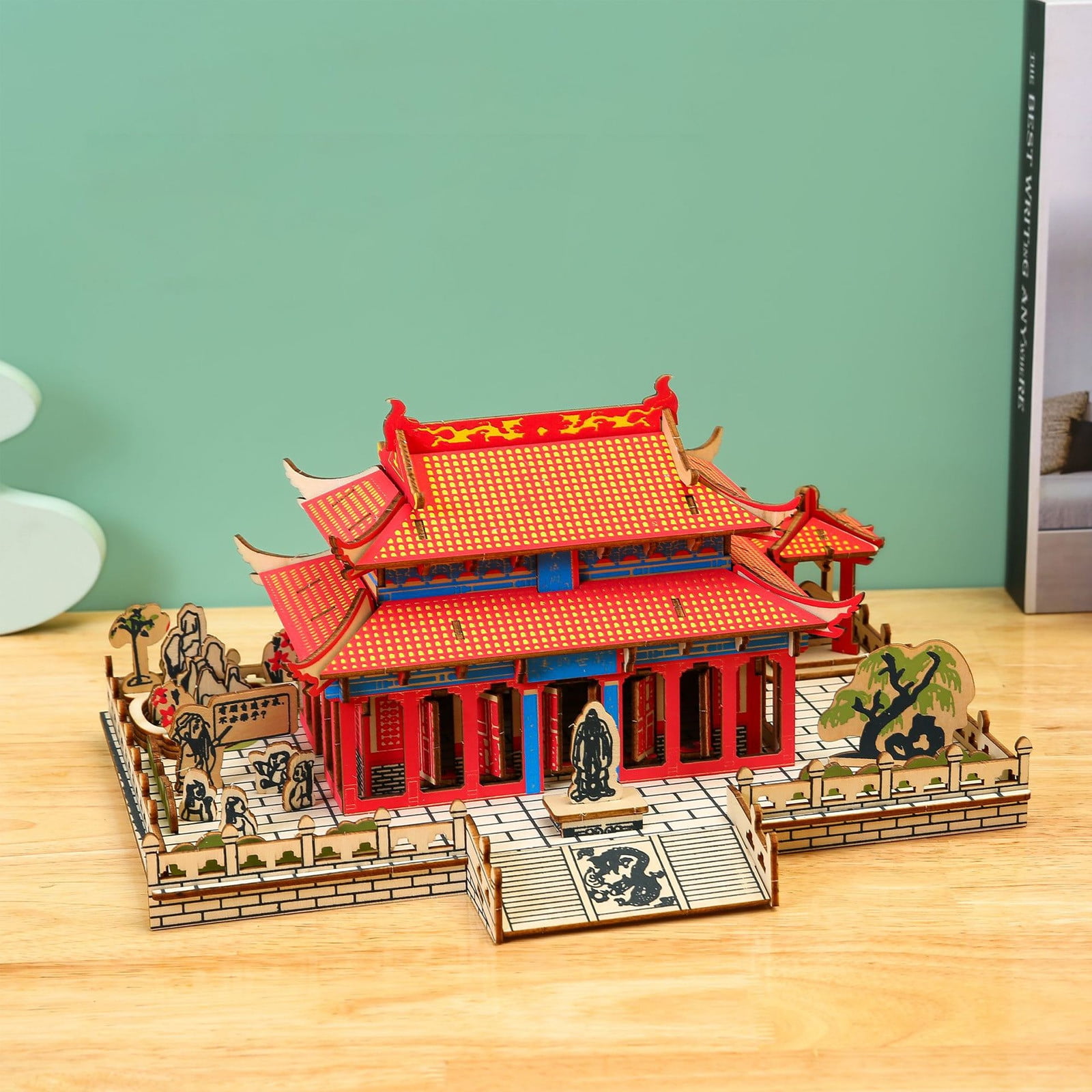 ShunRuiPi Three Dimensional Puzzle, Three Plywood, Manual DIY Assembly ...