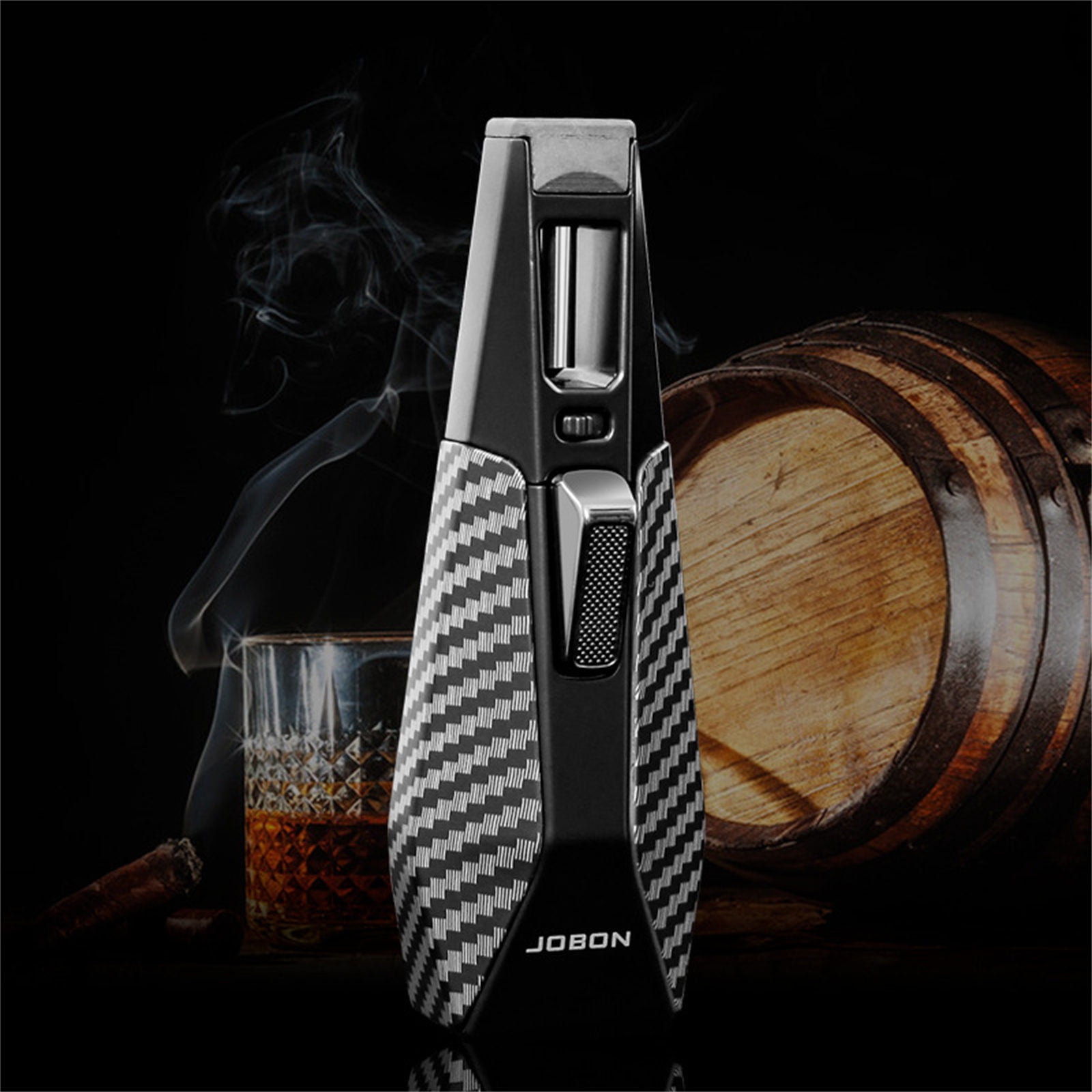 ShunRuiPi Windproof Inflatable Lighter Direct Lighter Metal Blue Flame ...