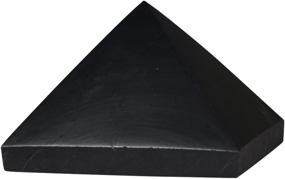 Shungite Miracle Pyramid Polished 30mm (1.18 inches) - Natural Healing ...