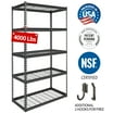 TRINITY EcoStorage® 5-Tier 30x14x72 Modular Commercial Wire Shelving w ...