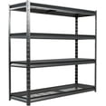 Shuntong Atlas 77‚Äù 4-Tier Steel Shelf, 10000lbs Load, Adjustable ...