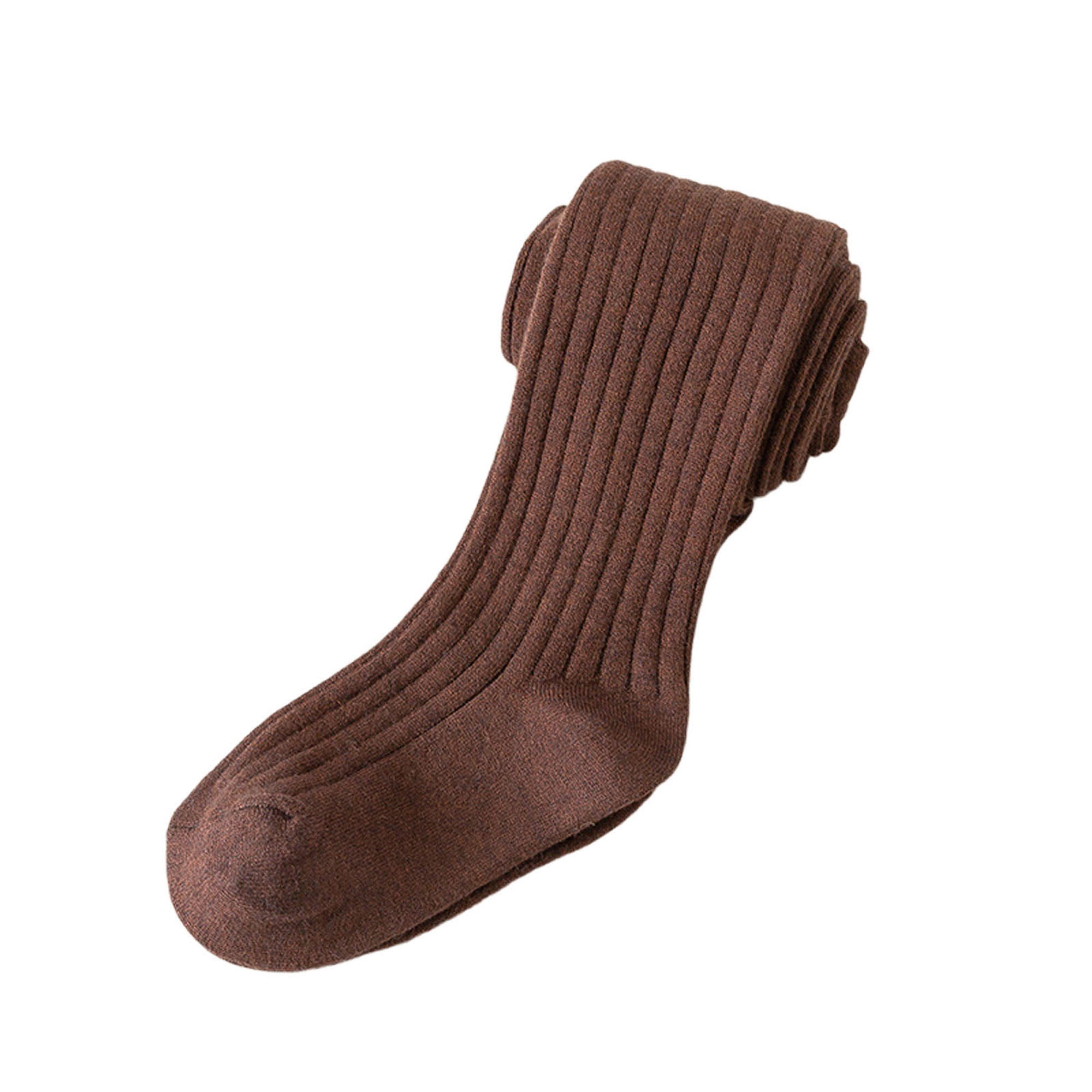 Shunvnny Kids Girls Pantyhose, Elastic Waist Solid Ribbed Lolita ...