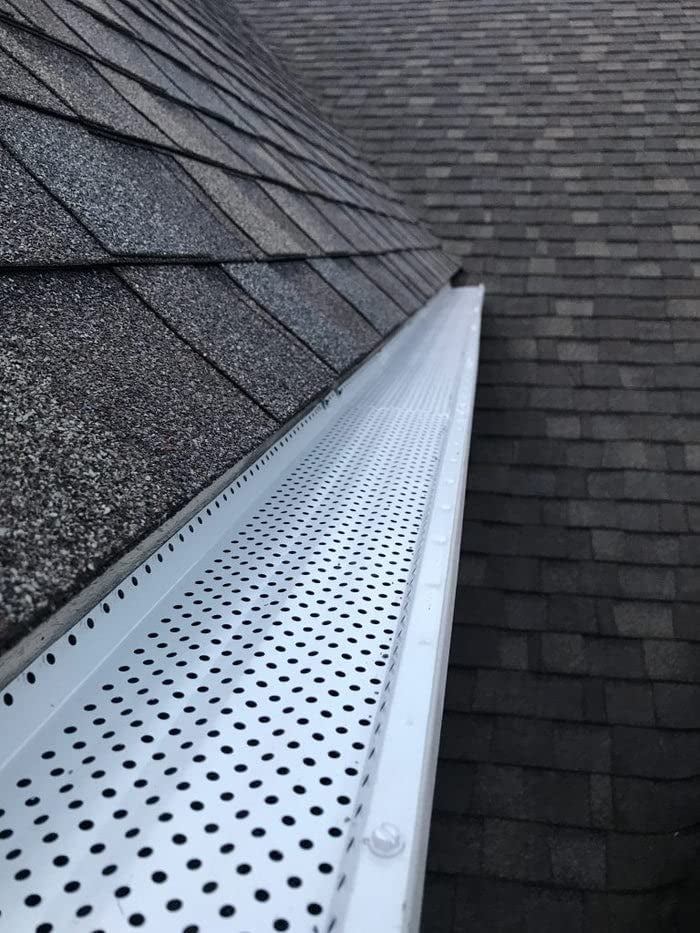 Shur Flo Gutter Guard 50 Year Gutter Cover System, Residential Gutter ...