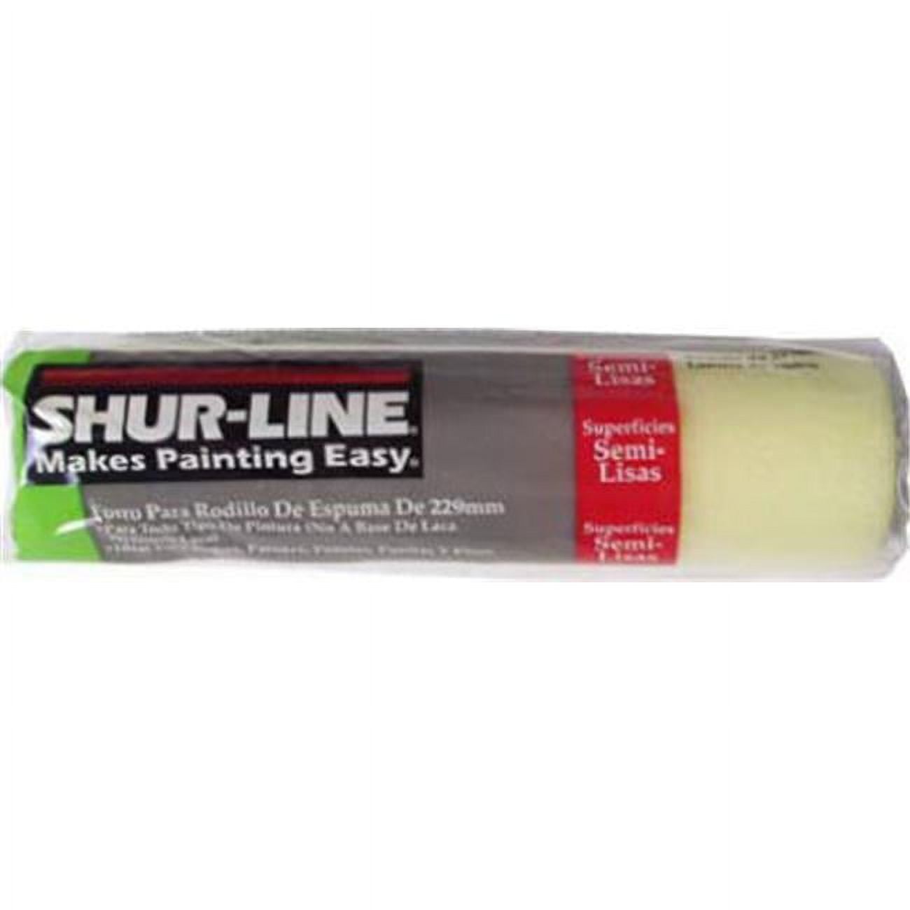 Shur-Line 07010 9 in. Smooth & Semi-Smooth Surface Roller Cover ...