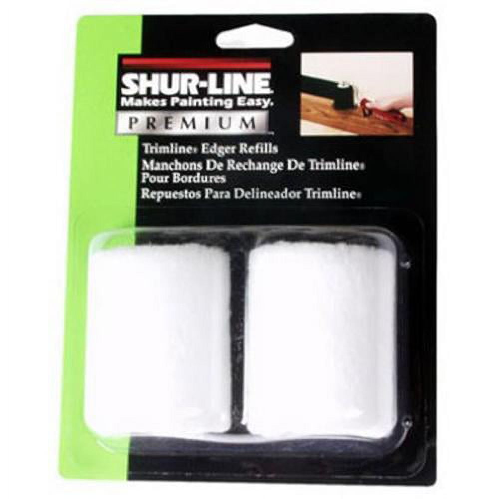 Shur-Line 1921078 Trimline Edger Paint Roller Covers, 3-In., 2-Pk ...
