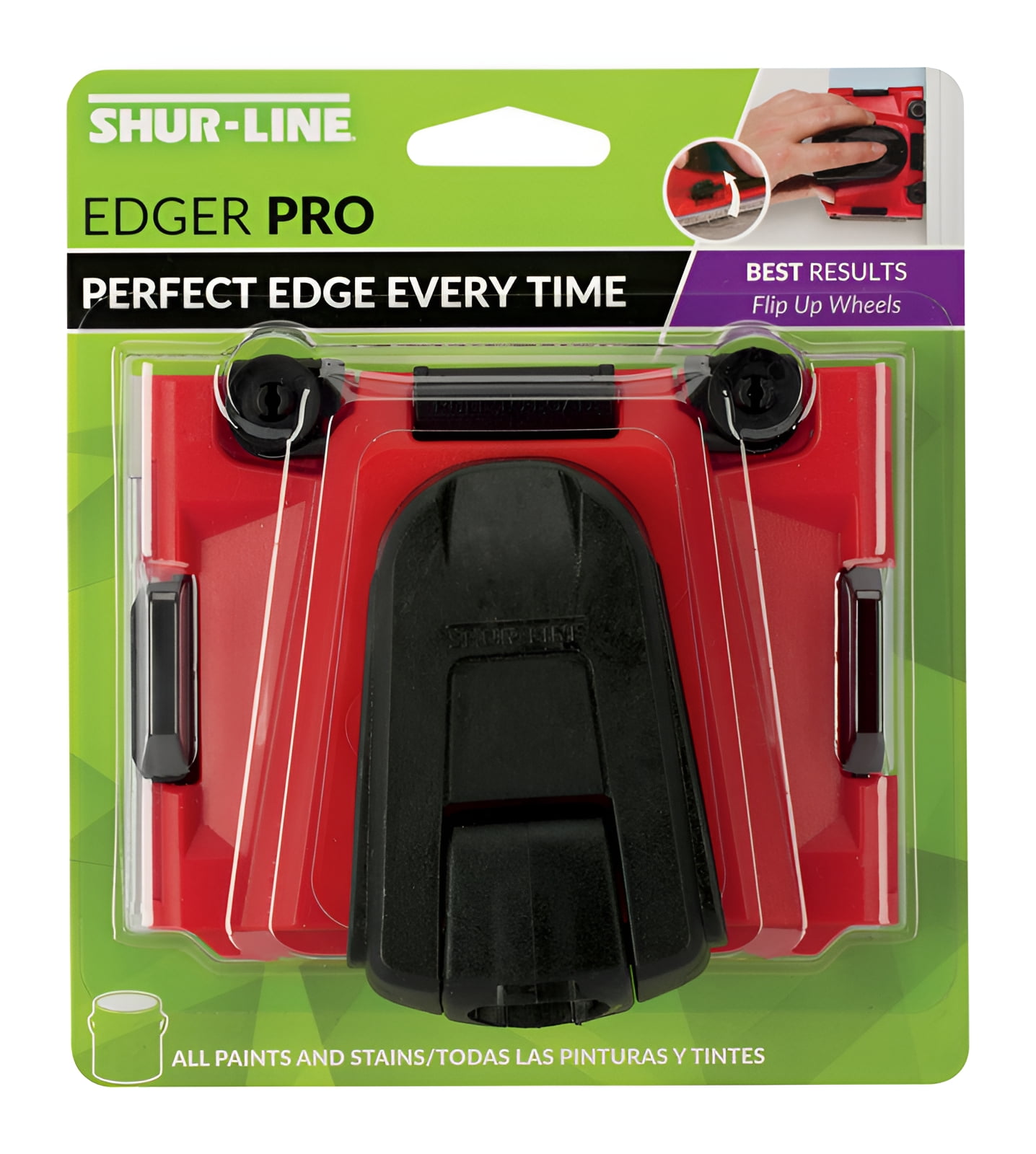 Shur-Line Premium Paint Edger Pro for Flat Surfaces & Ceilings, Home ...