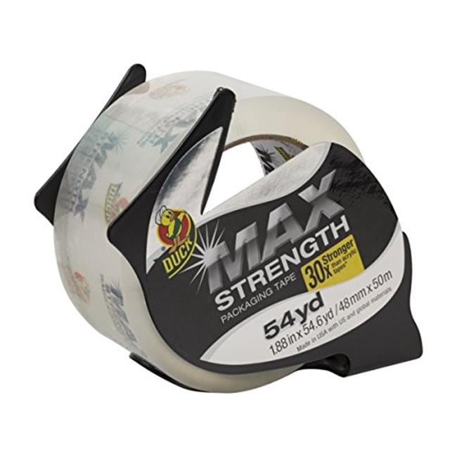ShurTech Brands Strength Packaging Tape With Dispenser - Clear ...