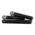 Shure BLX Wireless Dual Vocal Microphone System with XLR, BLX288/B58 ...