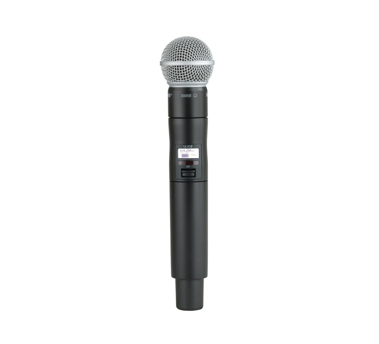 Shure Digital Handheld Transmitter with SM58 Capsule - 534 MHz to 598 ...