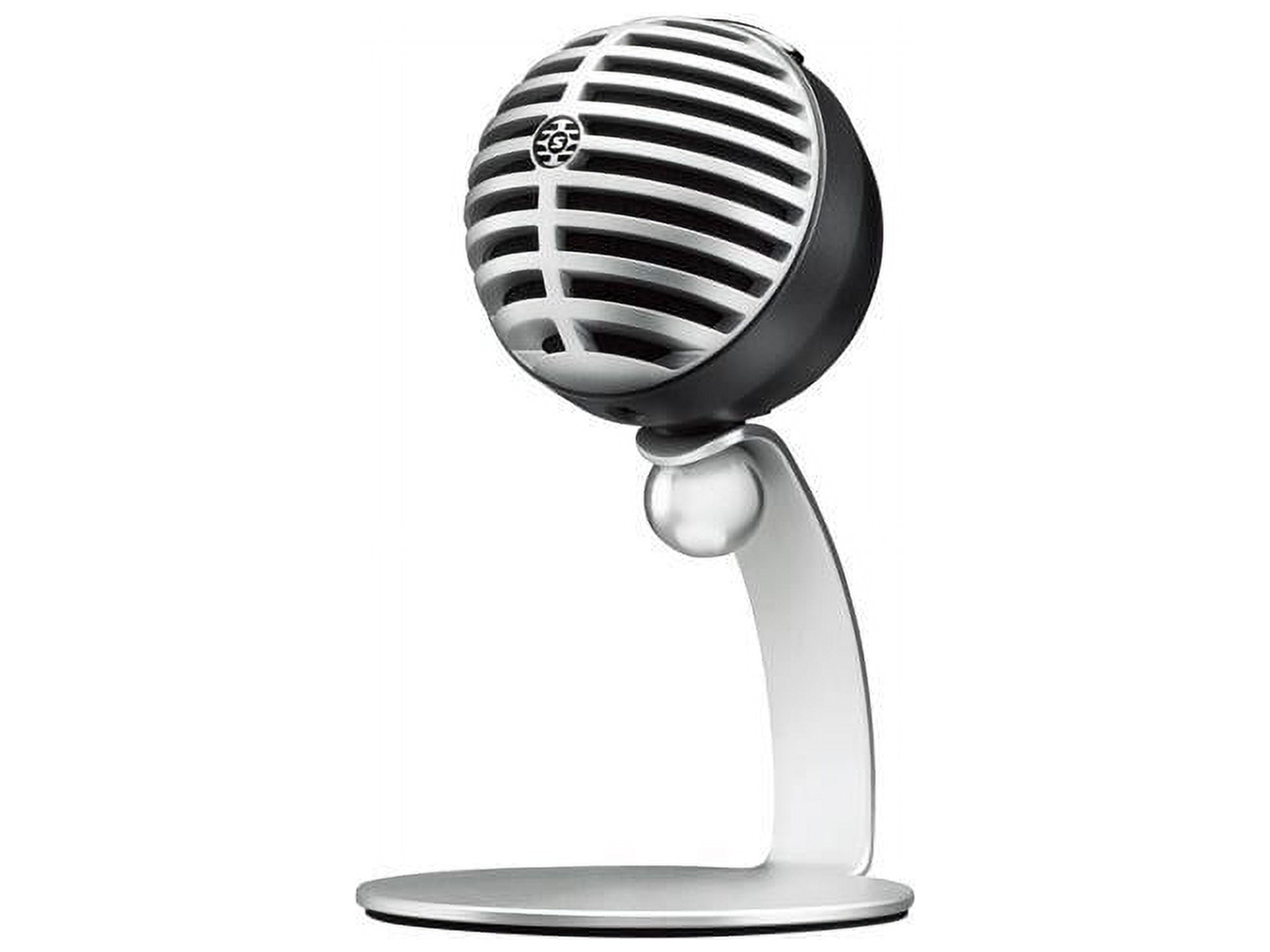 Shure - MV5 USB Condenser Microphone - Silver - Walmart.com