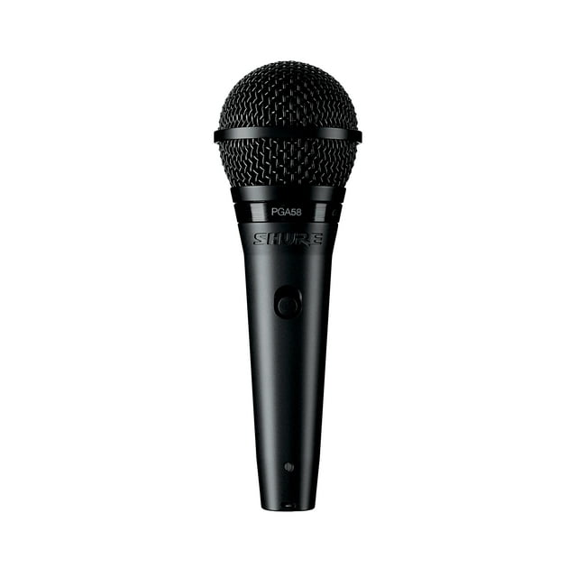 Shure PGA58 Dynamic Microphone - Handheld Mic for Vocals with Cardioid ...