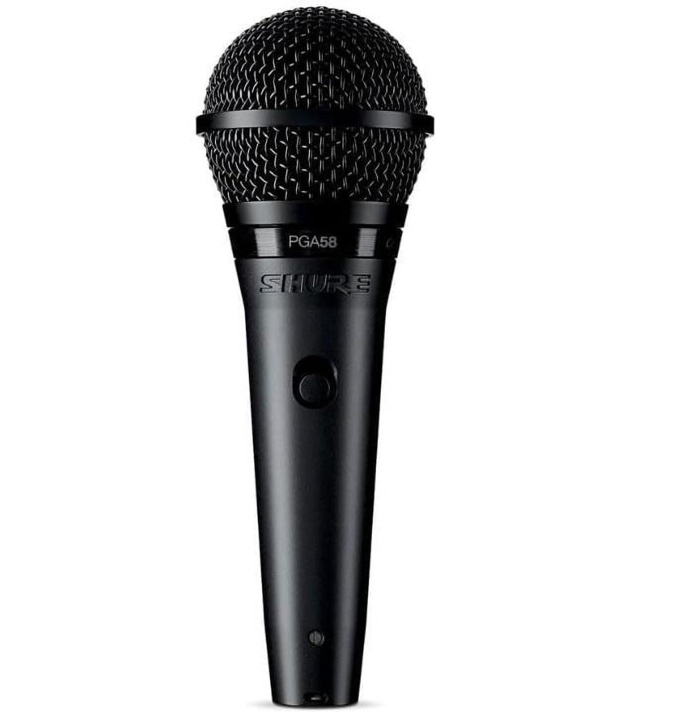 Shure PGA58 Dynamic Microphone - Vocal Handheld Microphone XLA ...