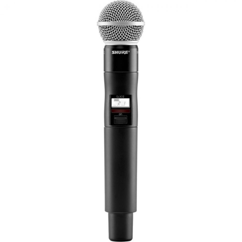 Shure QLXD2/SM58 Handheld Transmitter with SM58 Capsule - 174 MHz to ...