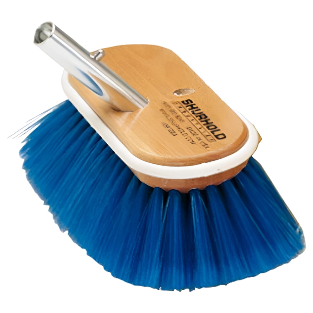 Shurhold 6" Nylon Extra Soft Bristles Deck Brush - Walmart.com