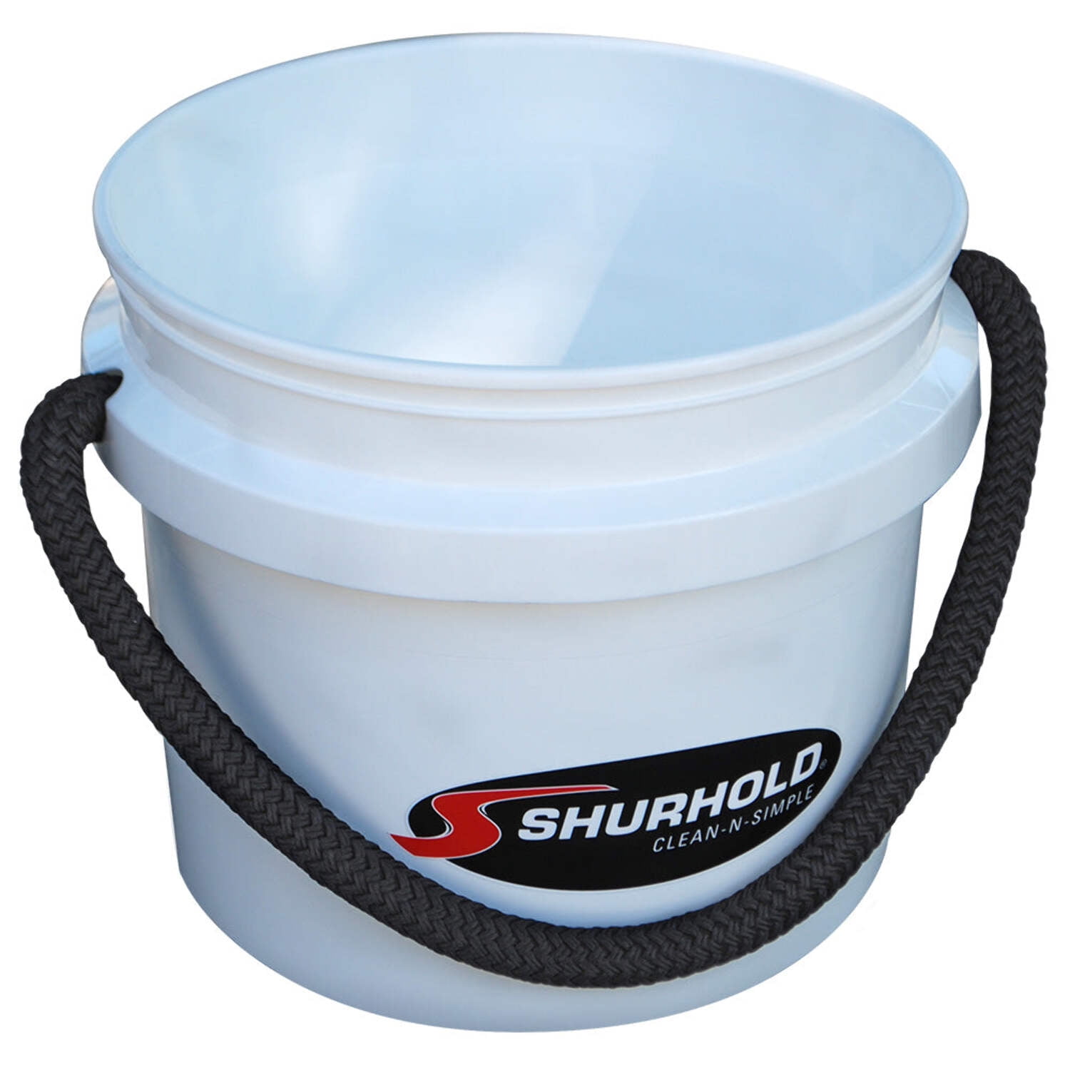 Shurhold Worlds Best Rope Handle Bucket - 3.5 Gallon - White [2431 ...