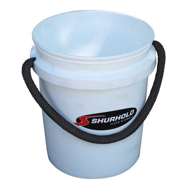 Shurhold Worlds Best Rope Handle Bucket - 5 Gallon - White [2451 ...