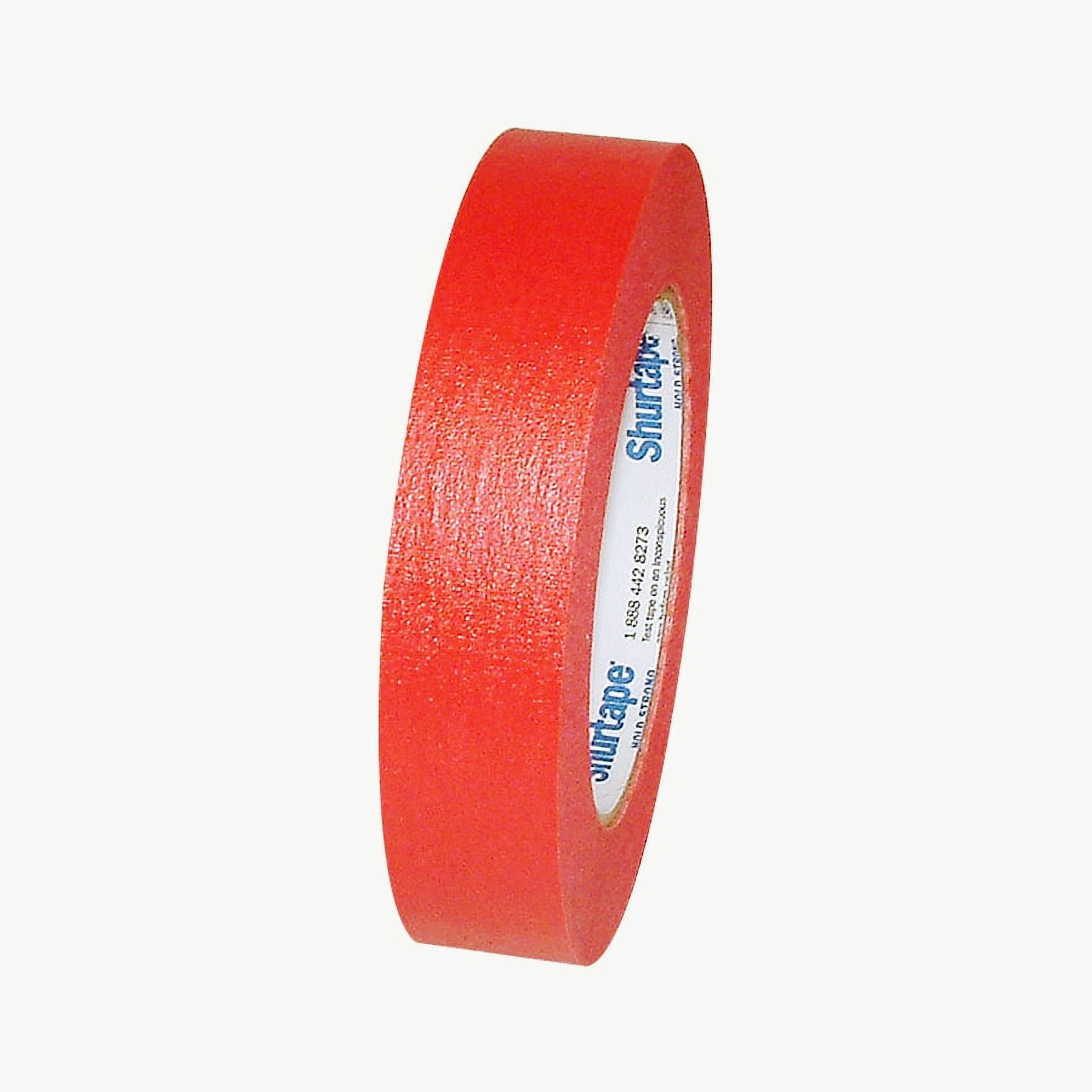 Shurtape Colored Masking Tape (CP-631): 1 in. x 60 yds. (Red) - Walmart.com