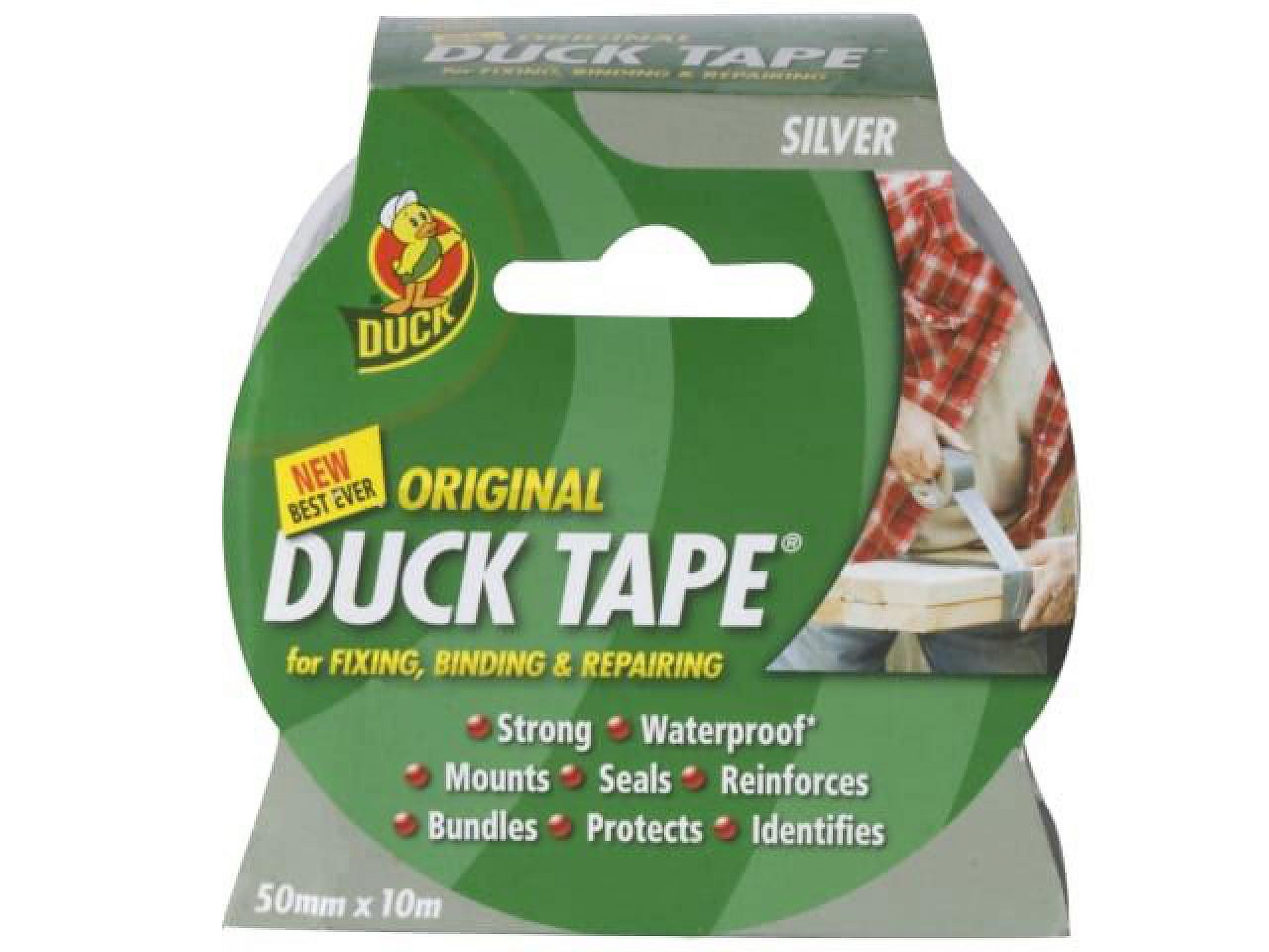 Shurtape - Duck Tape Original 50mm x 10m Silver - Walmart.com
