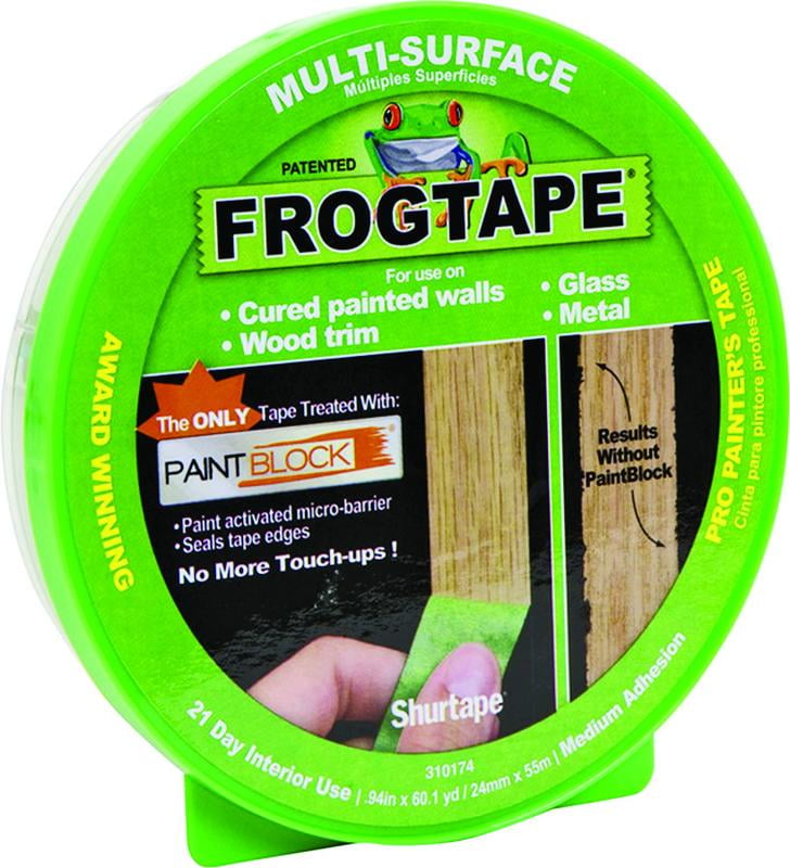 Shurtech 1358463 Frogtape .94 Inch By 60 Yard Frog Tape,Each - Walmart.com