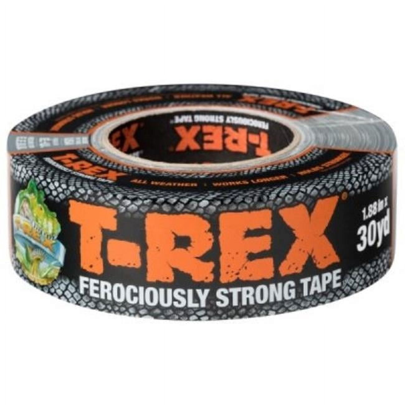T-Rex Trex Duct Tape - Heavy Duty, Strong Adhesive - 1 Roll, 1.88 in. x ...