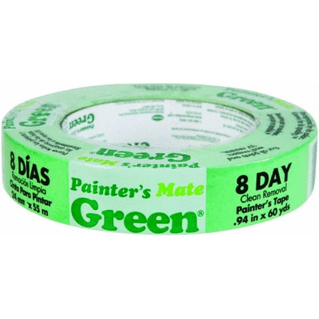 Shurtech Painter's Mate Green Painting Tape 24MMX55M - Walmart.com