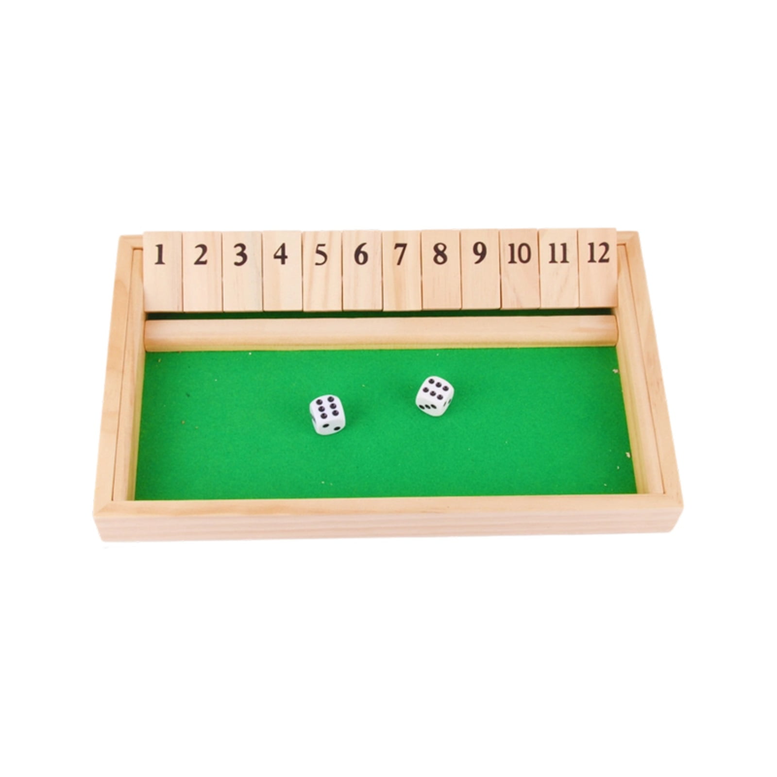 Shut The Box Game,2025 Shut The Box Game Wooden,Emboadlie Game Funny ...