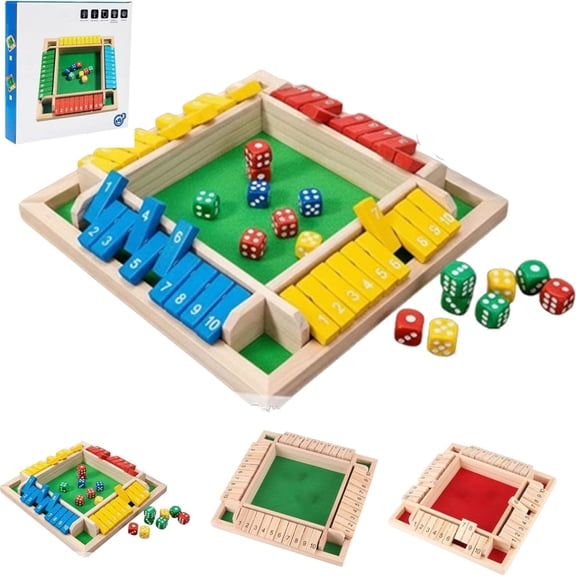 Bowman Games Fill or Bust Card and Dice Game for Team Play and Multiple ...