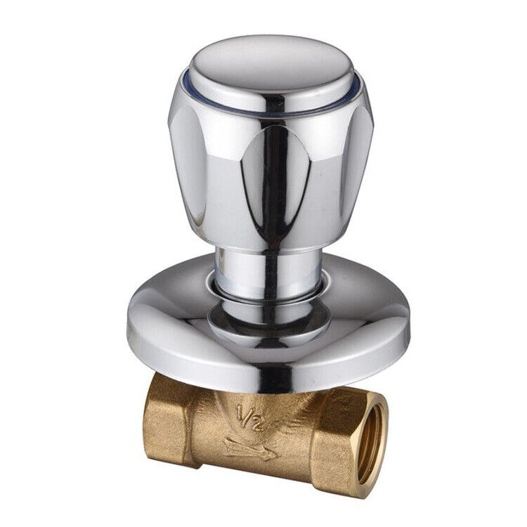 Shut Off Shower Switch Replacement Chrome Brass Concealed Valve Handle ...