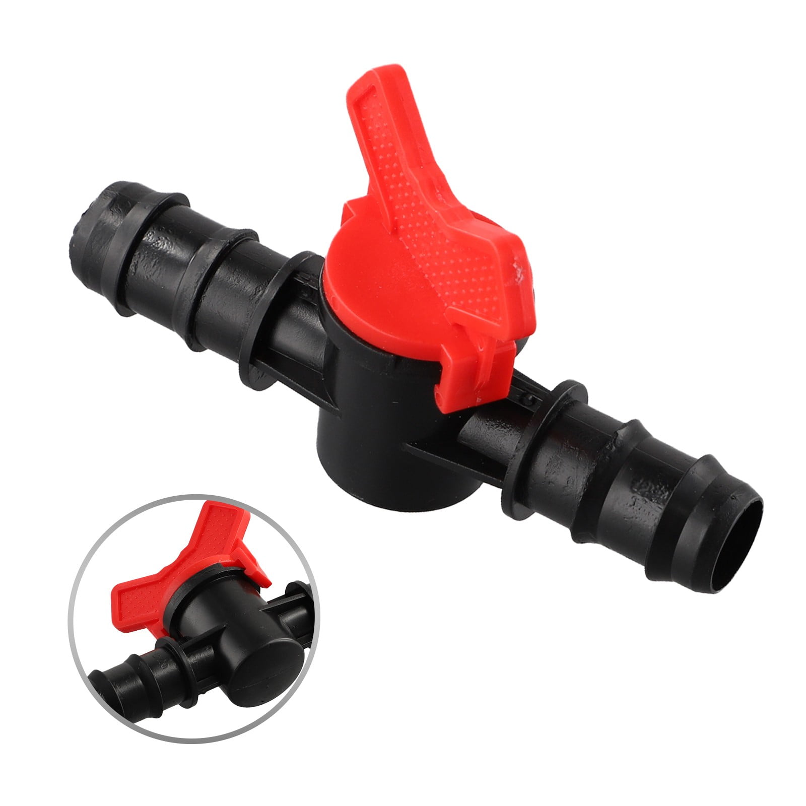 Shut-Off Valve Ball Valve Connector Plug Pe Pipe Pn4 Drip Hose 16 20 25 ...