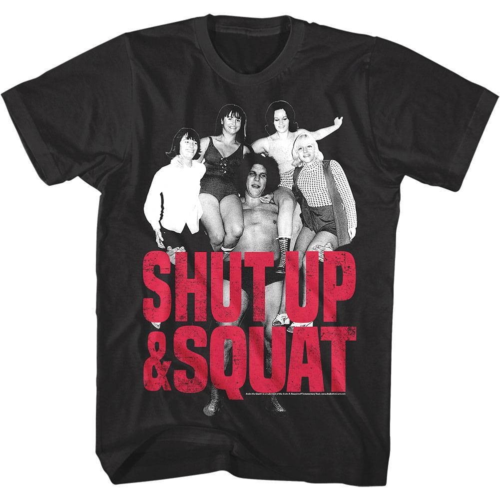 Shut Up & Squat Gym Power Shirt - Walmart.com