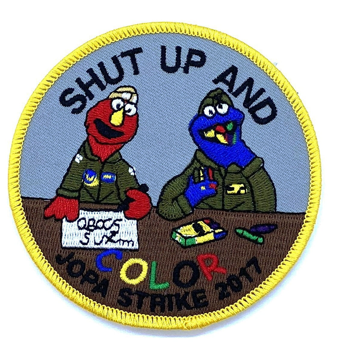 Shut Up and Color Patch – Hook & Loop - Walmart.com