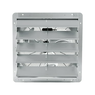 SHZAITOR 20 inch Shutter Exhaust Fan, Exhaust Fan Wall Mounted ...