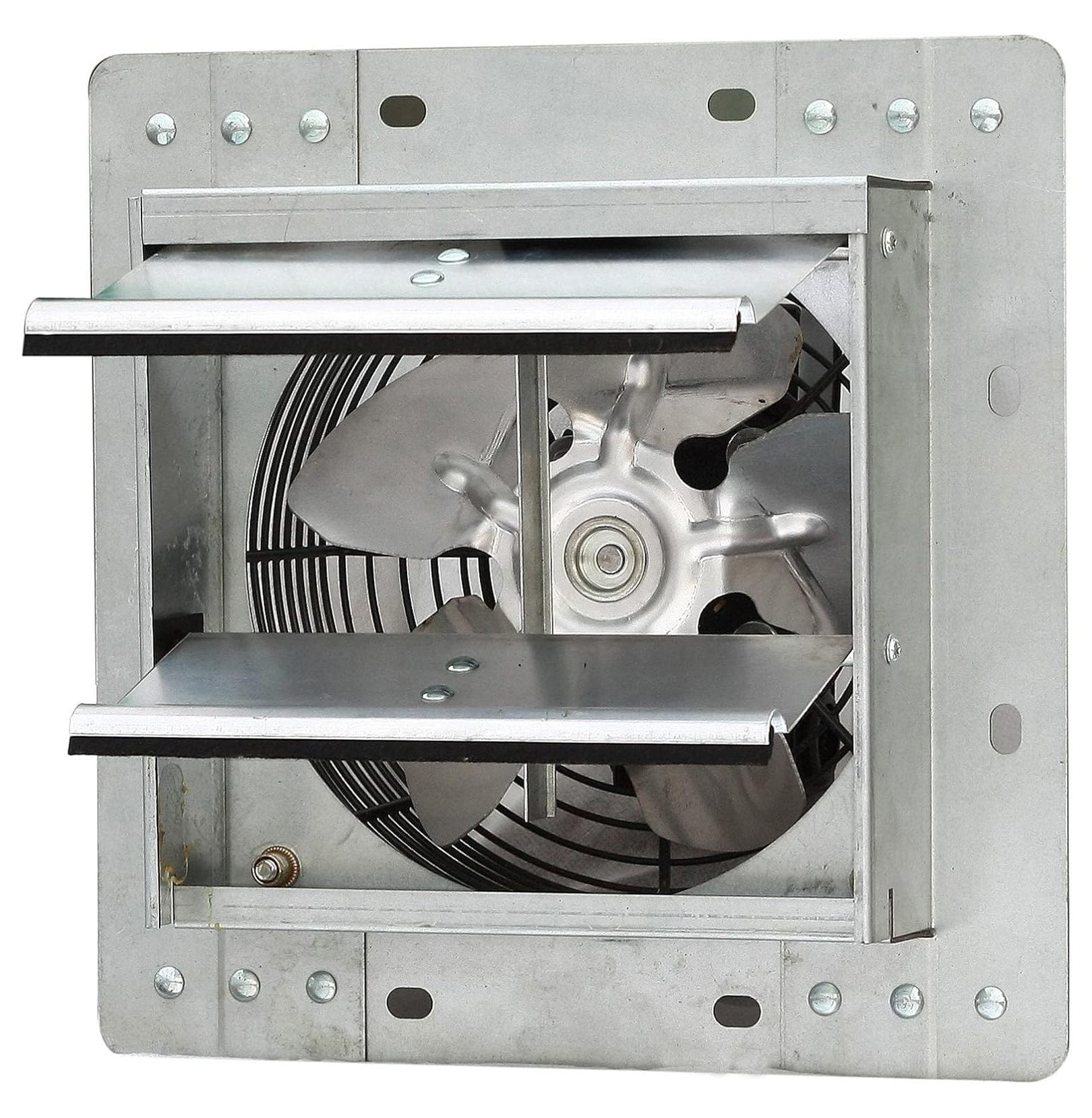 Shutter Exhaust Fan 7 Inch - Variable Speed Wall Mount Fan for Home ...