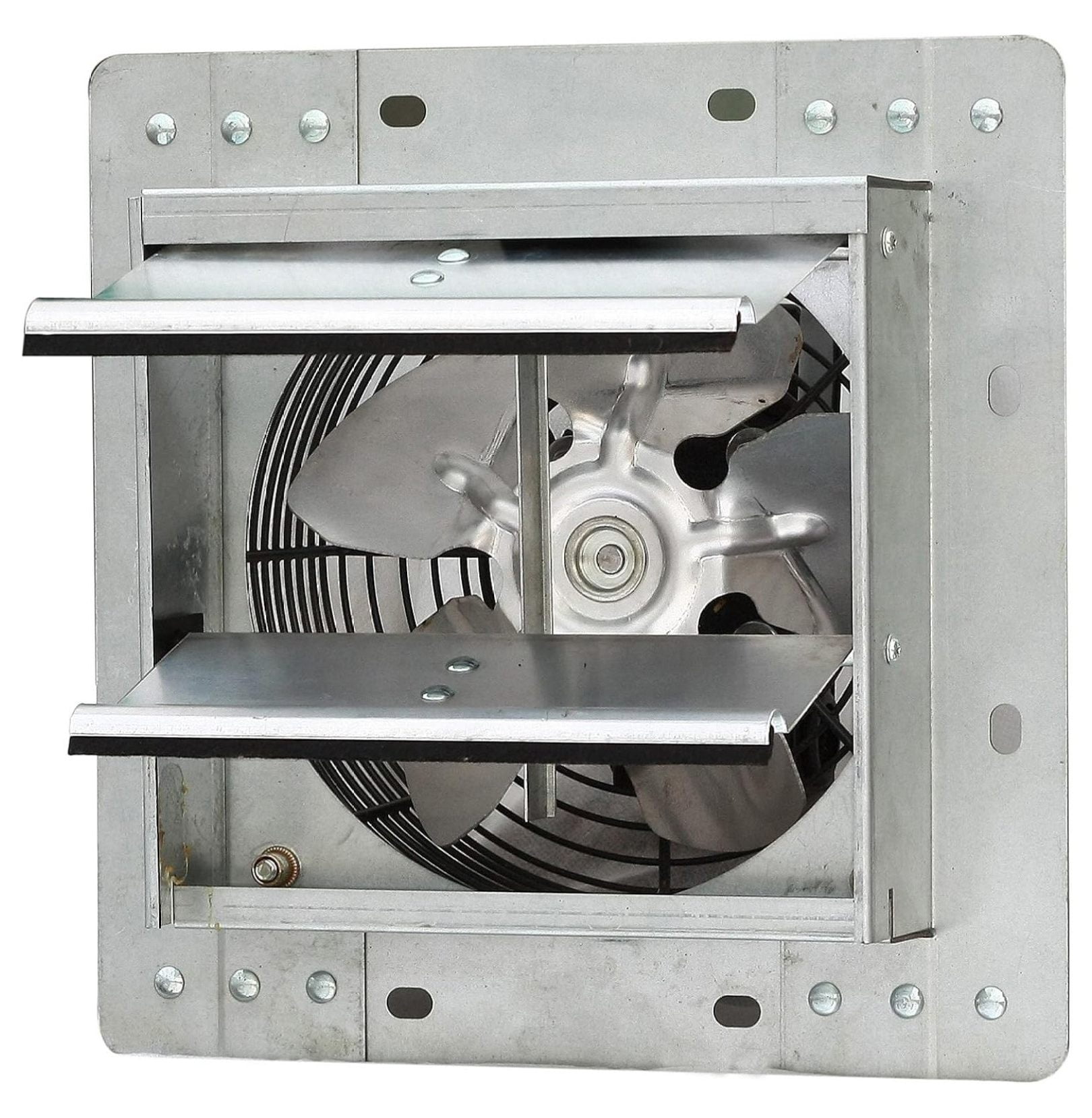 Shutter Exhaust Fan 7 Inch - Variable Speed Wall Mounted Vent Fan ...