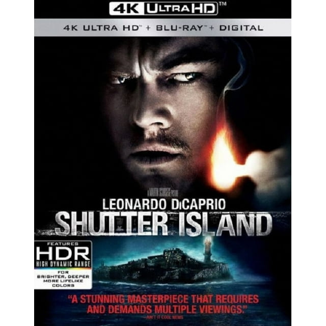 Shutter Island (4K Ultra HD + Blu-ray + Digital) - Walmart Business ...
