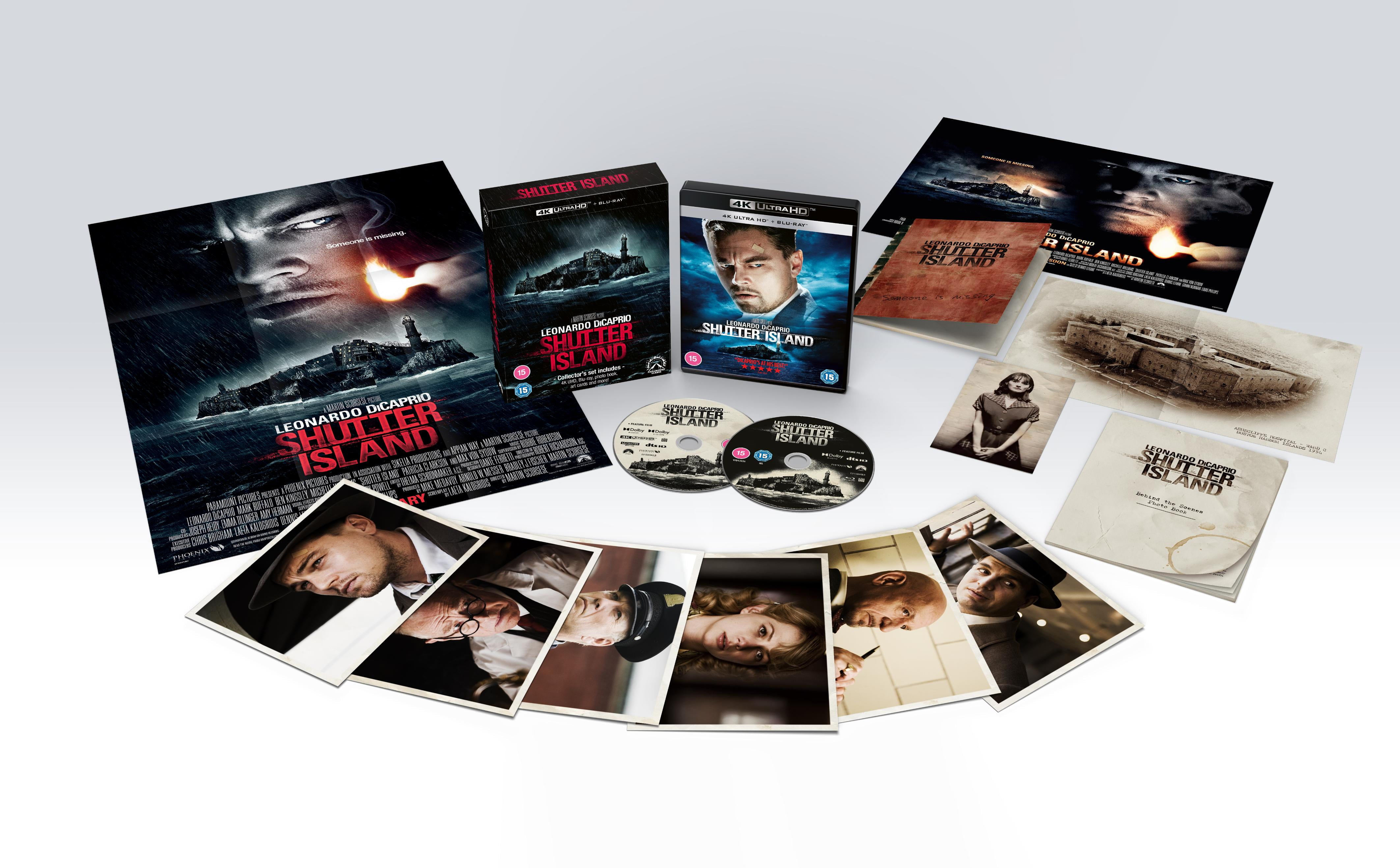 Shutter Island Collector's Edition (4K Ultra HD) Leonardo DiCaprio ...
