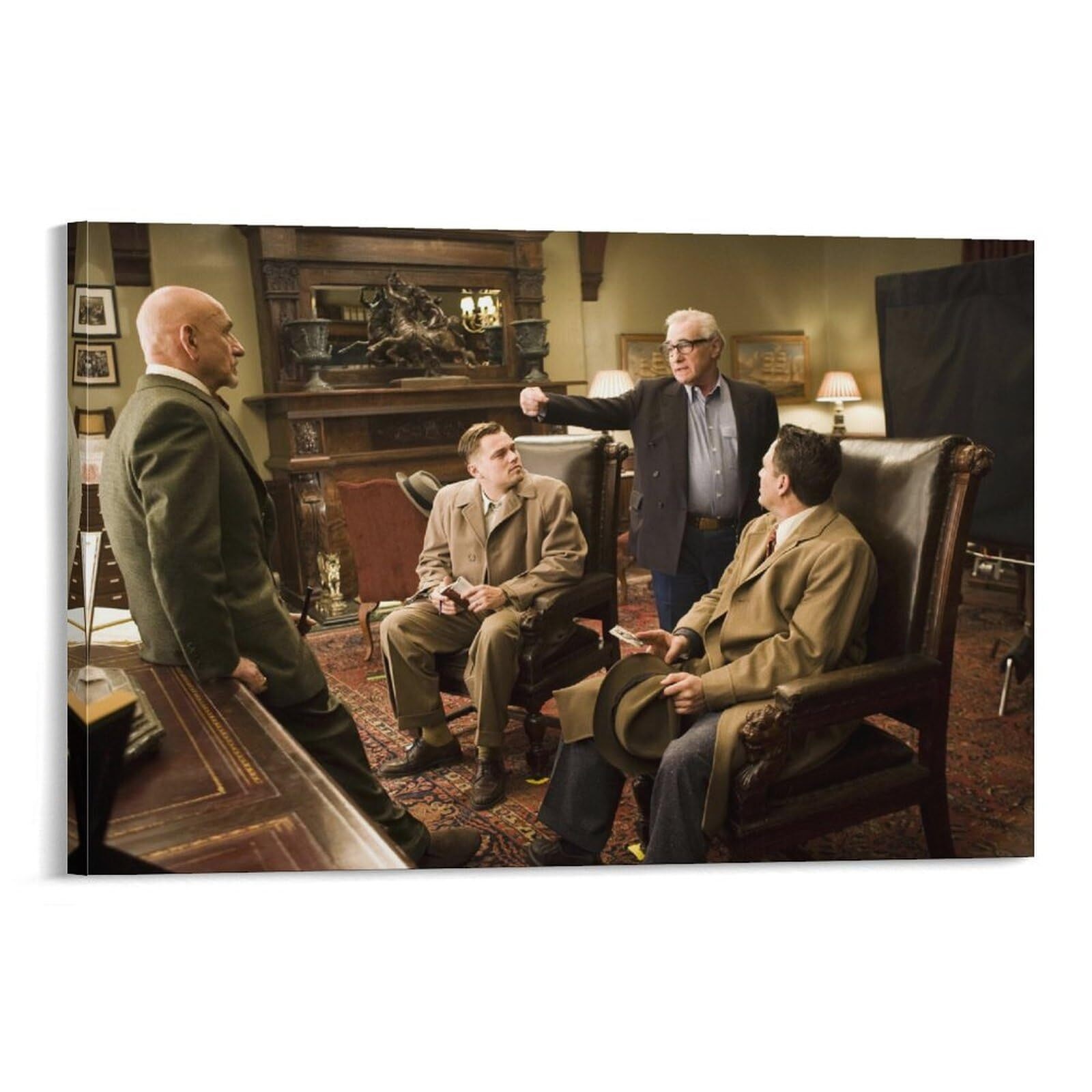 Shutter Island Movie Poster Canvas Art Poster And Wall Art Picture ...