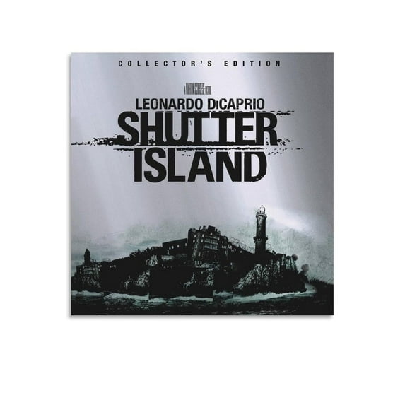 Shutter Island Movie Poster Painting On Canvas Wall Art Poster Scroll Picture Print Living Room ...