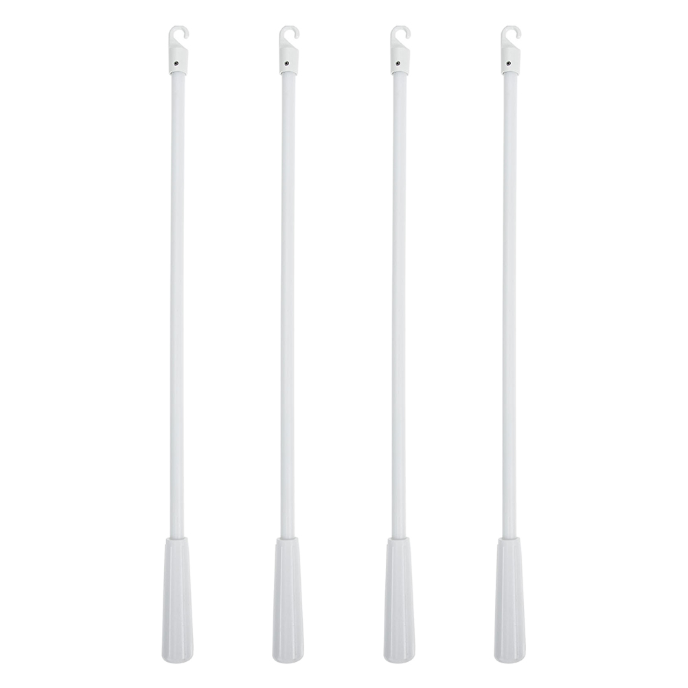 Shutter Pull Rod Blinds DIY Stick Glass Fiber Curtain Heavy Duty ...