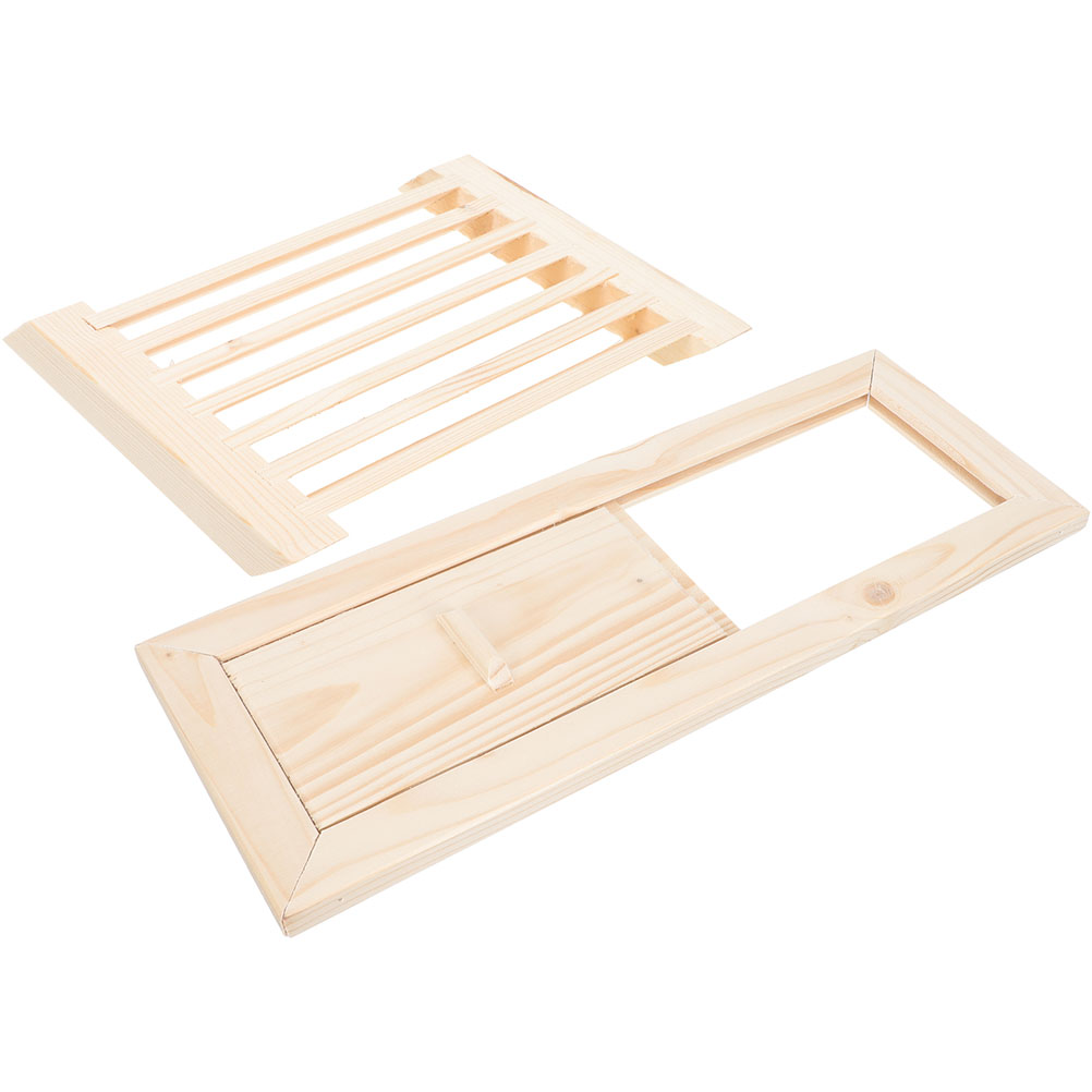 Shutters Window Blinds Sauna Room Vent Ventilation Panel Air Wooden ...