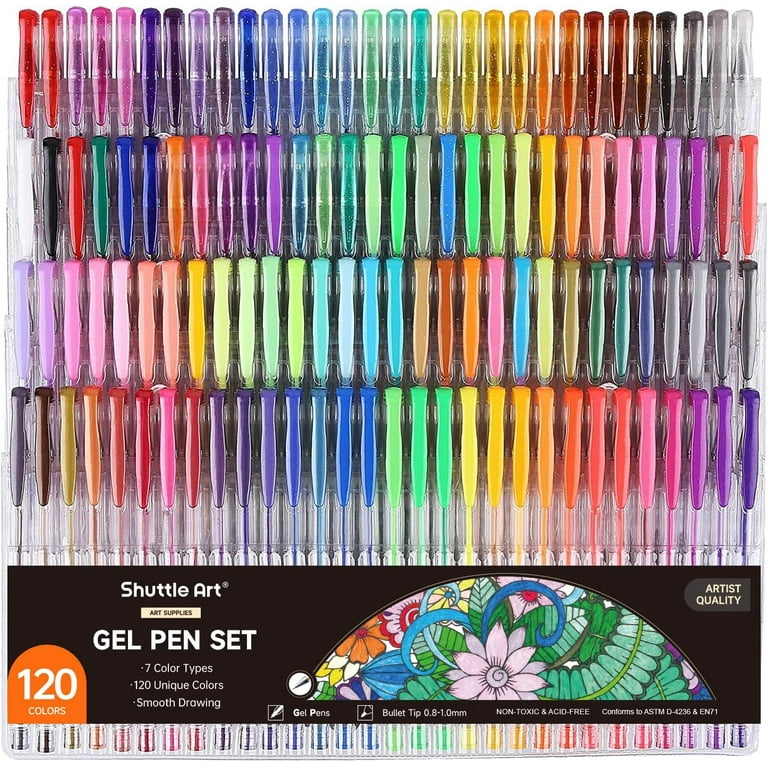 fine tip pens for coloring book pages