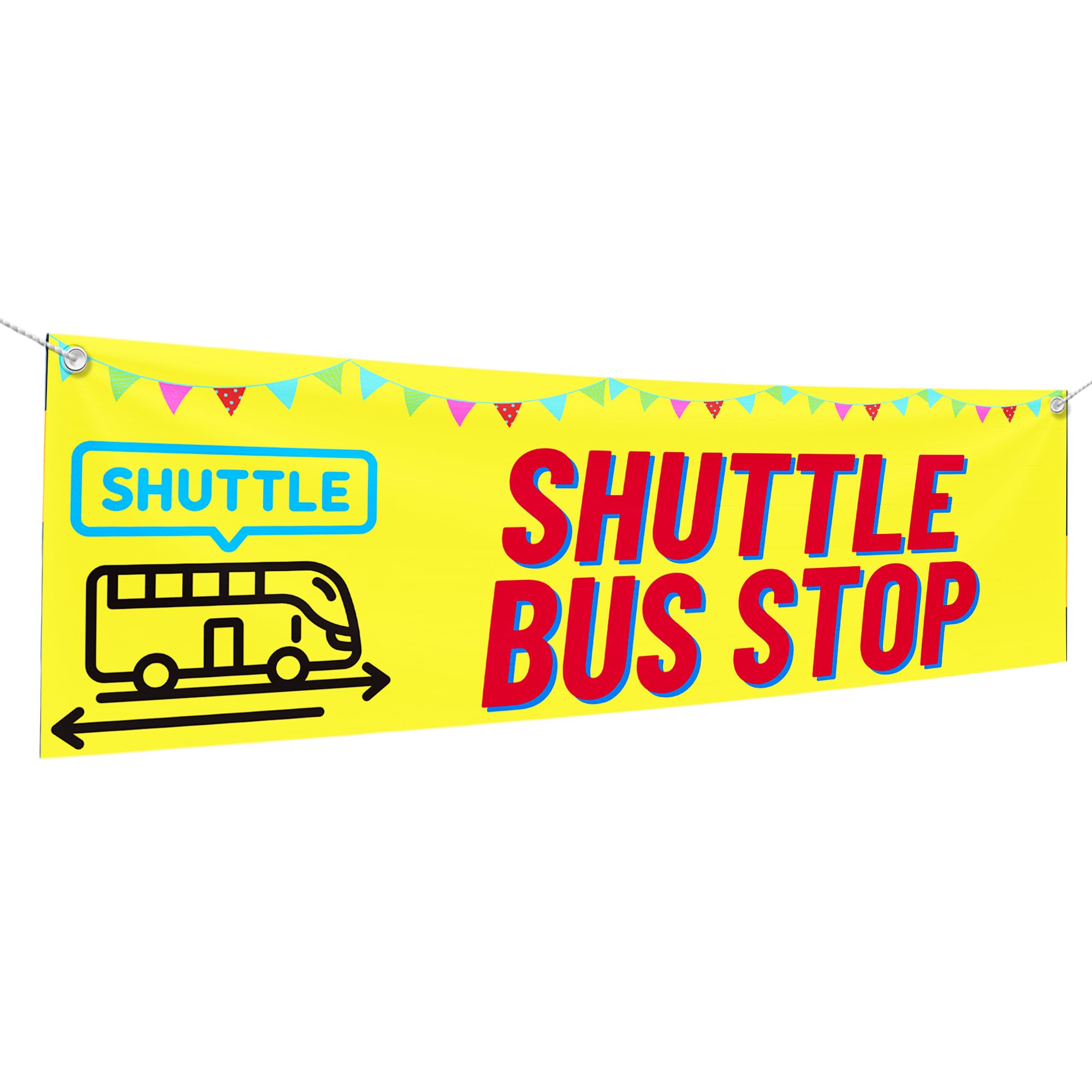 Shuttle Bus Large Banners and Signs for Outdoor by DreamController ...