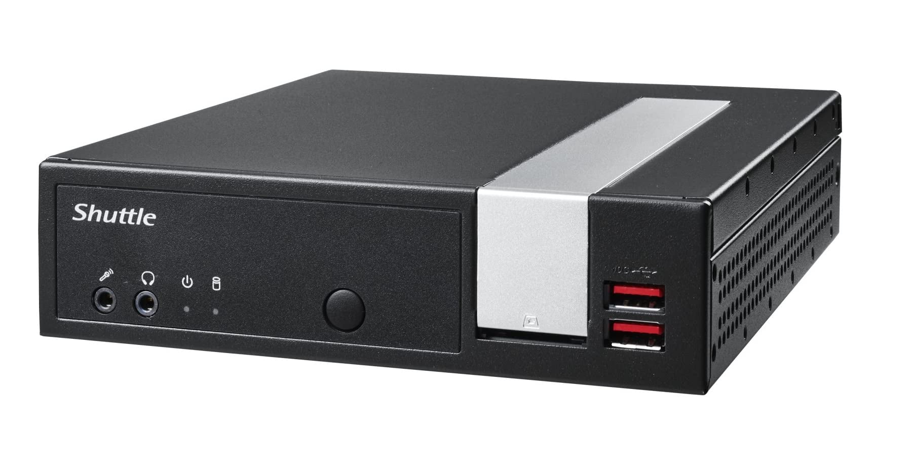 Shuttle XPC Slim DL20NV2 RRF12 Mini Fanless Barebone PC Intel Celeron ...