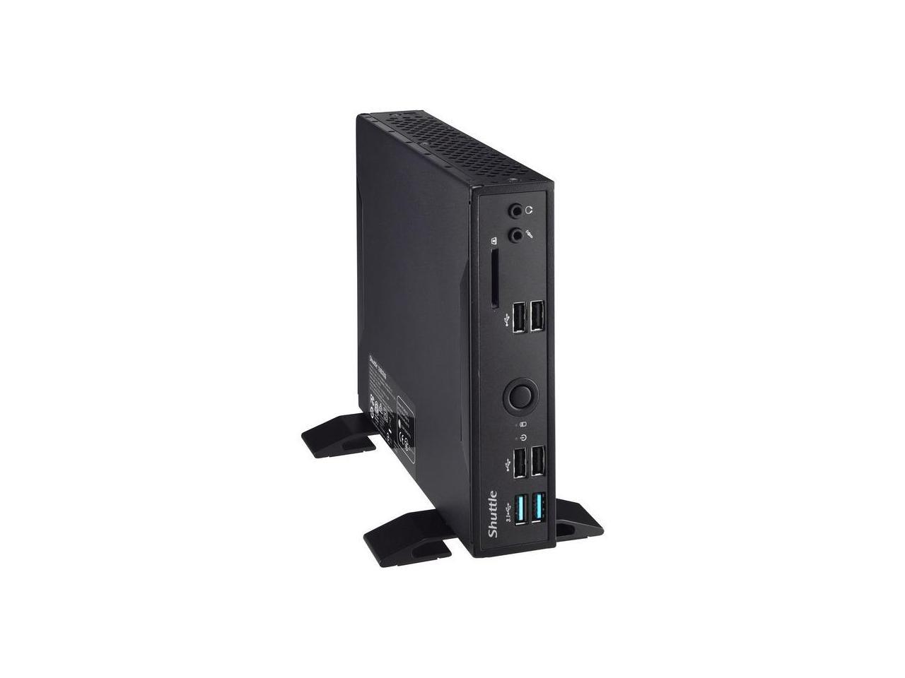 Shuttle XPC Slim DS10U Mini / Booksize Barebone System - Walmart.com