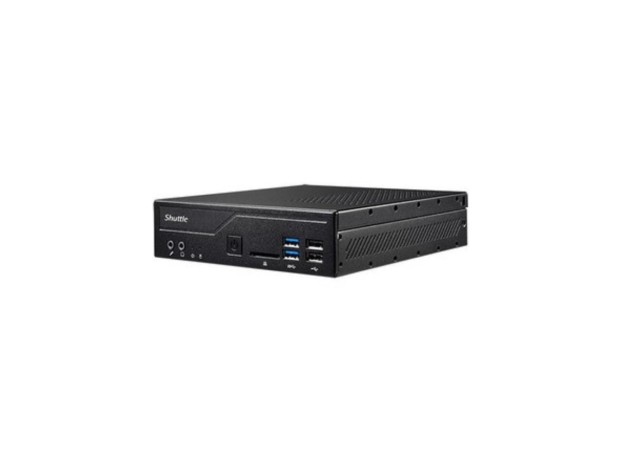Shuttle XPC slim DH410S Barebone System Slim PC - Socket LGA-1200 - 1 x ...