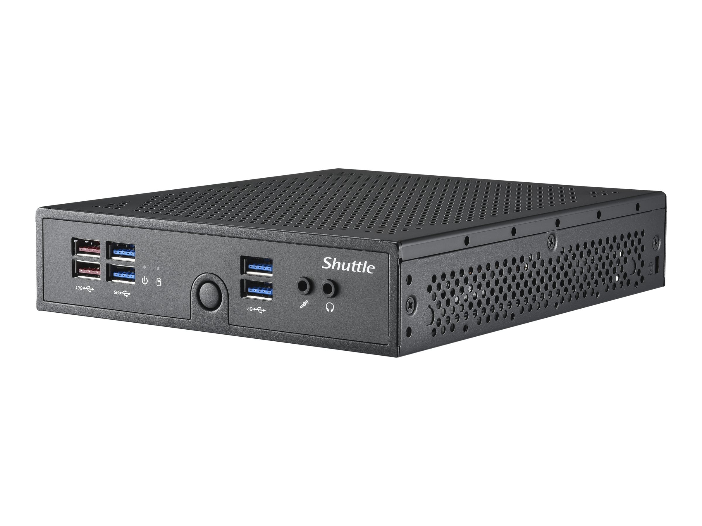 Shuttle XPC slim DS50U5 Barebone System, Slim PC, 1 x Processor Support ...